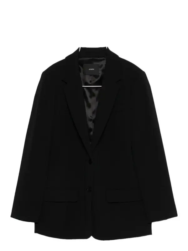 JOSEPH Single-breasted Pocket Blazer - Black