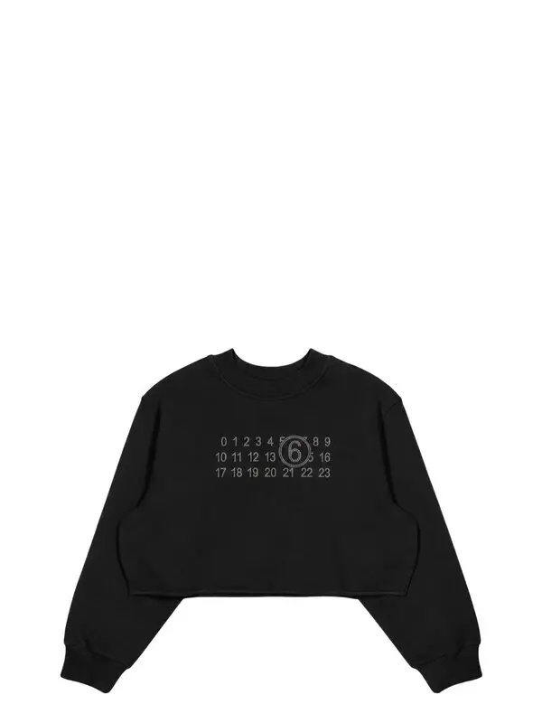 MAISON MARGIELA Long Sleeve Sweatshirt - Black