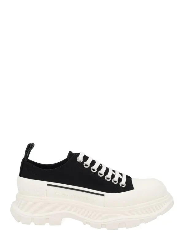 Alexander McQueen Tread Slick Sneakers - Black