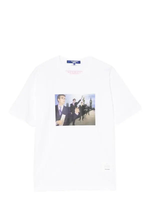 Junya Watanabe The Face Blur T-shirt - White