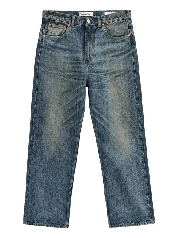 Our Legacy Multi-pattern Sustainable Blend Jeans - Multicolor