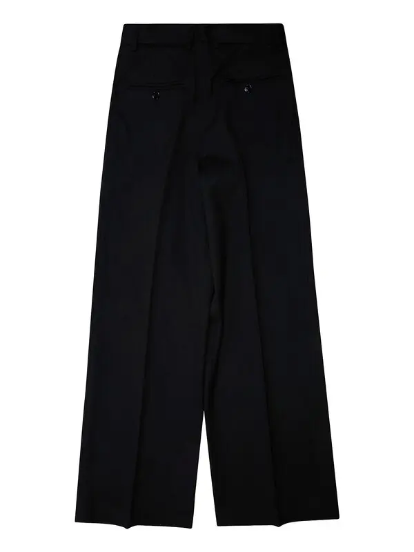 MAISON MARGIELA Fw26 Tailored Trousers - Nero