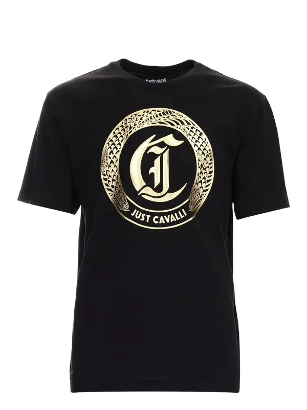 Just Cavalli Mini Graphic T-shirt - Black