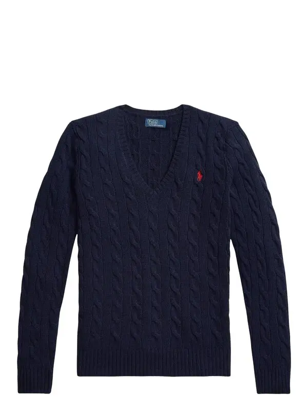 Ralph Lauren Cable-knit Sweater - Navy
