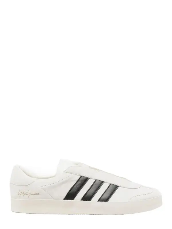 Y3 Low-top Leather Sneakers - Offwhitebl