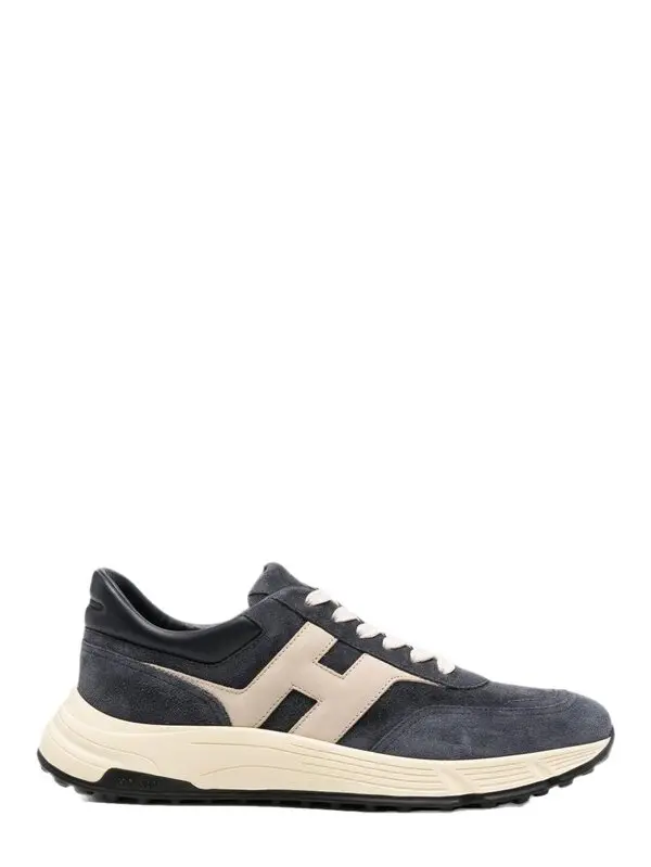 Hogan Hyperlight Leather Sneakers - Blue