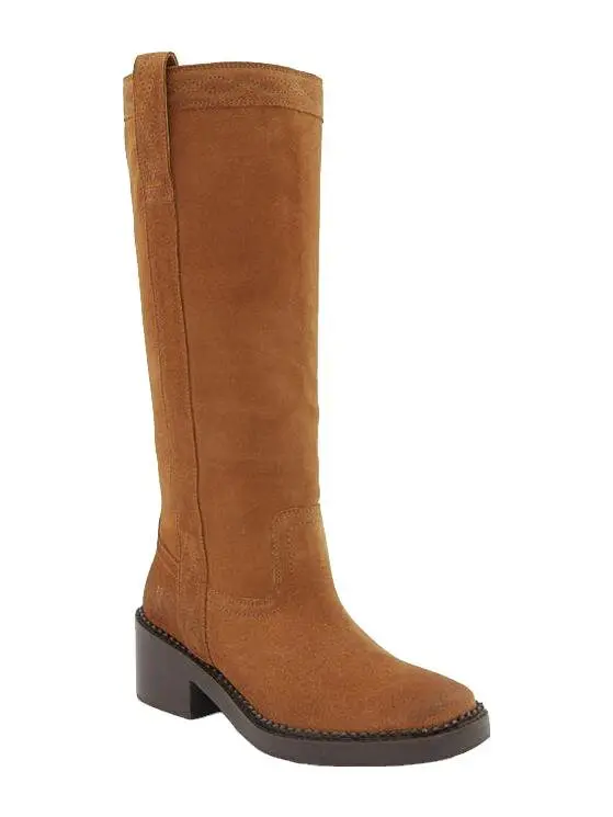THE FRYE COMPANY Kate Block Heel Boot - Nutmeg