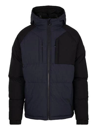 TRESPASS Deffords Padded Jacket - Dark Flint