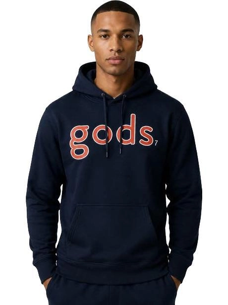 AMIR JAMES CLOTHIERS Gods" Essential Hoodie - Navy