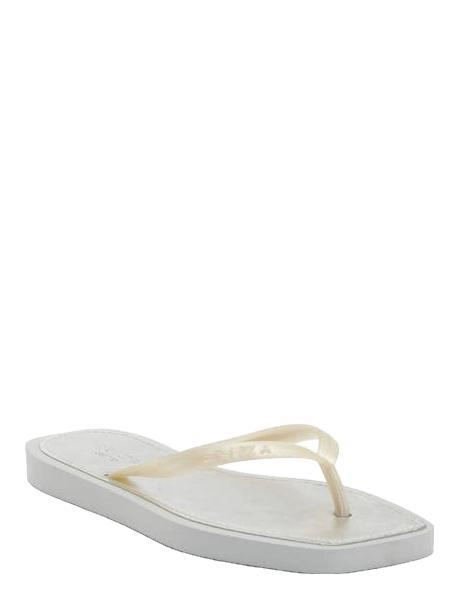BRIZZA Metallic Flip Flop - Silver