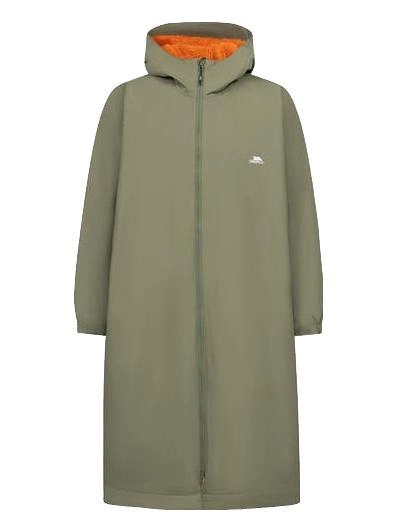 TRESPASS Harlem Raincoat - Olive