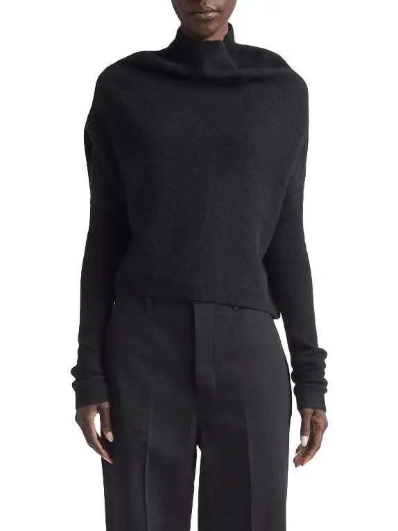Rick Owens Crater Cashmere Blend Sweater - Black