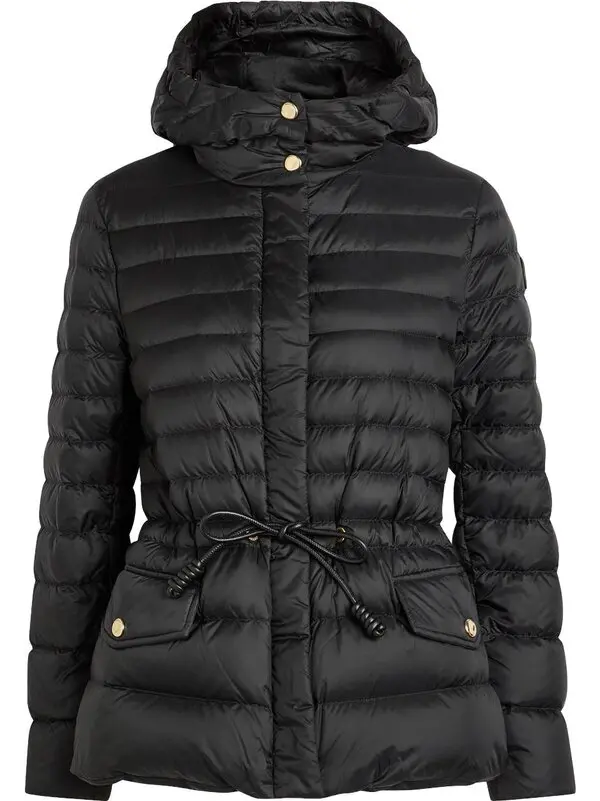 Moncler Padded Hooded Nylon Jacket - Black