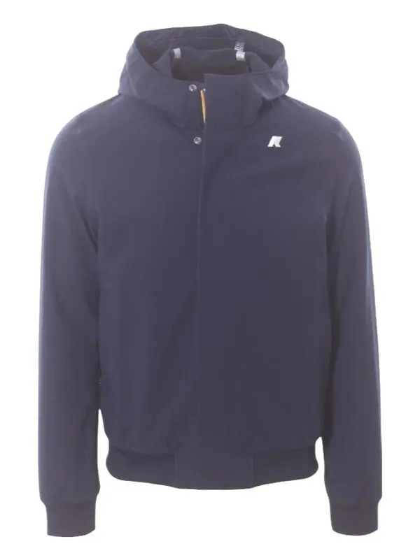 K-WAY Joachim Bonded Jacket - Black
