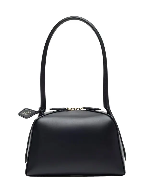 Alaïa Le Bouledogue Small Leather Bag - Black