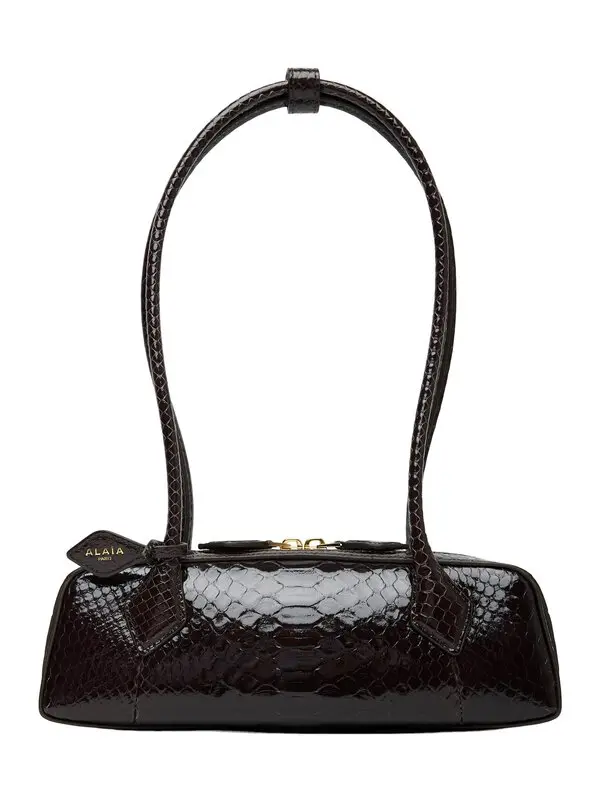 Alaïa Le Teckel Small Leather Bag - Brown