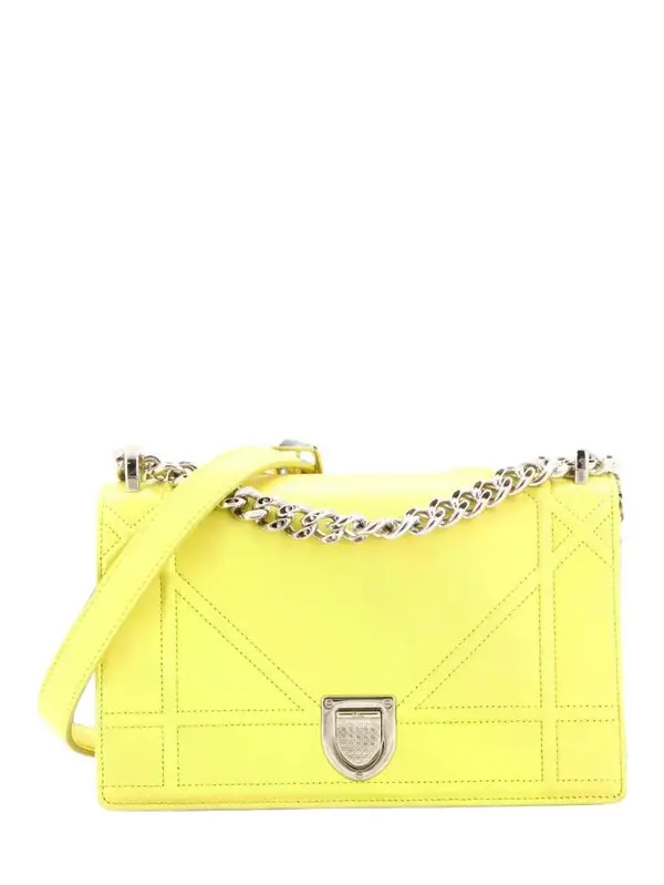 Dior Small Flap Bag - Yellow