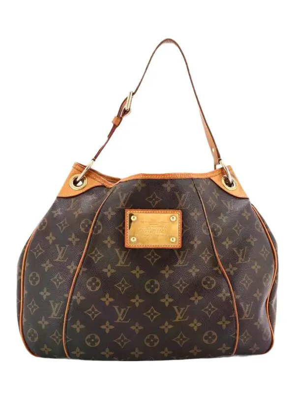LOUIS VUITTON Galliera Pm Monogram Canvas Hobo Bag - Brown