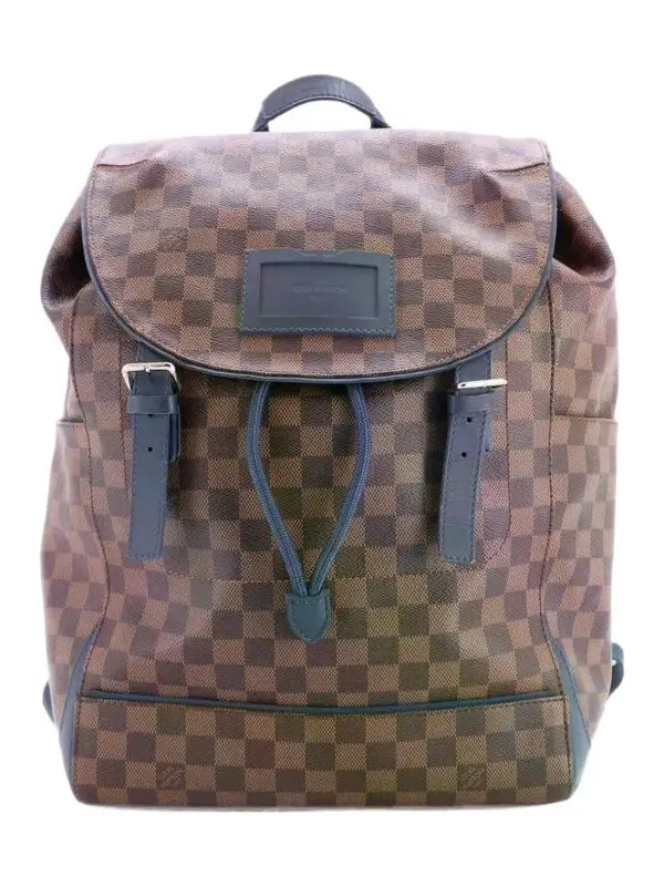 LOUIS VUITTON Runner Damier Backpack - Blue