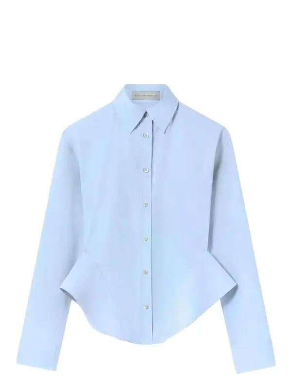 Stella McCartney Peplum Waist Shirt - Blue