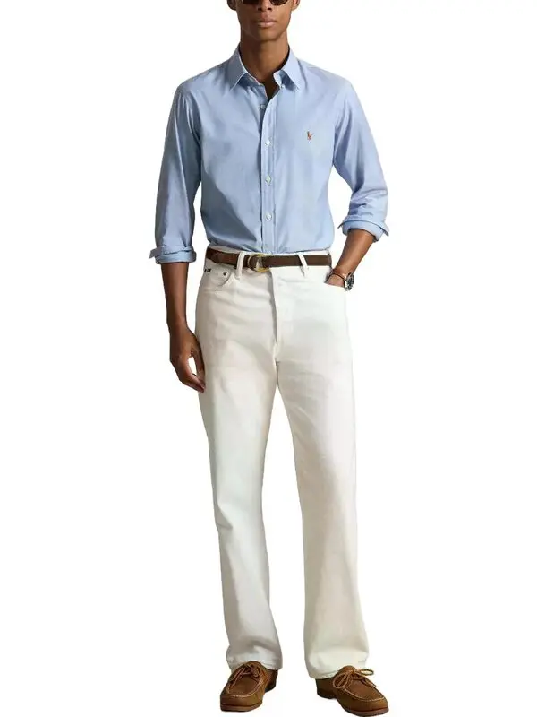 Polo Ralph Lauren Custom Fit Oxford Shirt - Blue