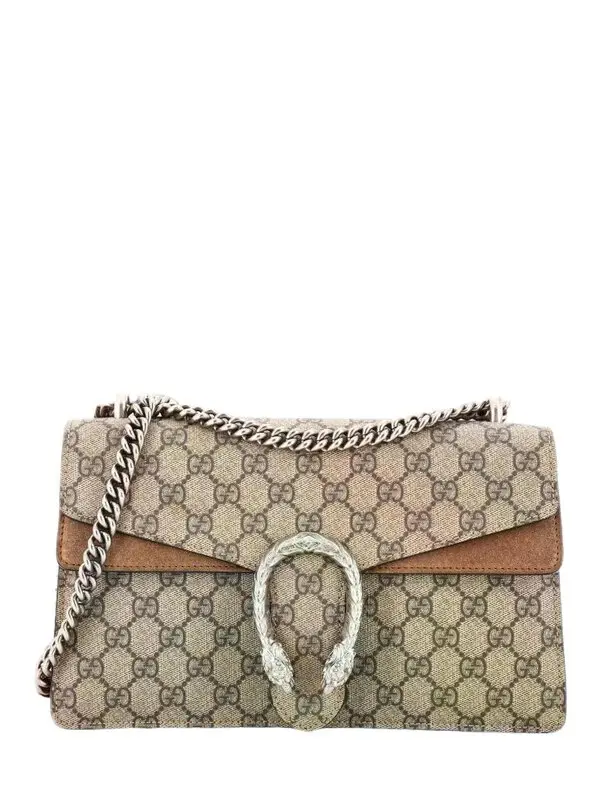 Gucci Dionysus Gg Coated Canvas Small Shoulder Bag - Brown