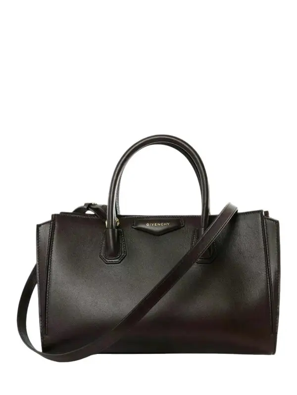 Givenchy Antigona Leather Tote Bag - Brown