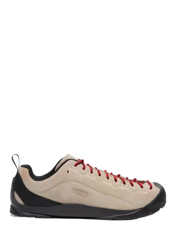 Keen Jasper Leather Lace-up Sneakers - Neutrals