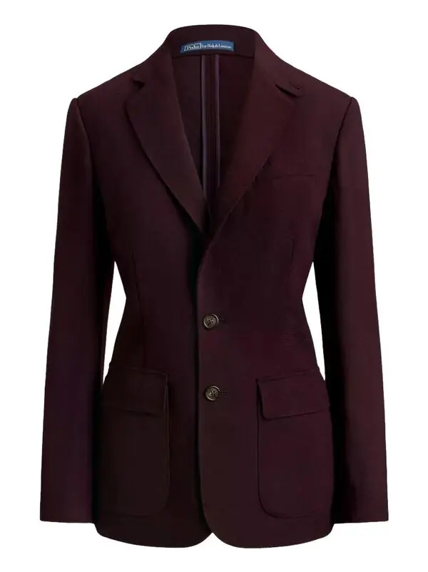 Polo Ralph Lauren Heritage Wool Blazer - Red