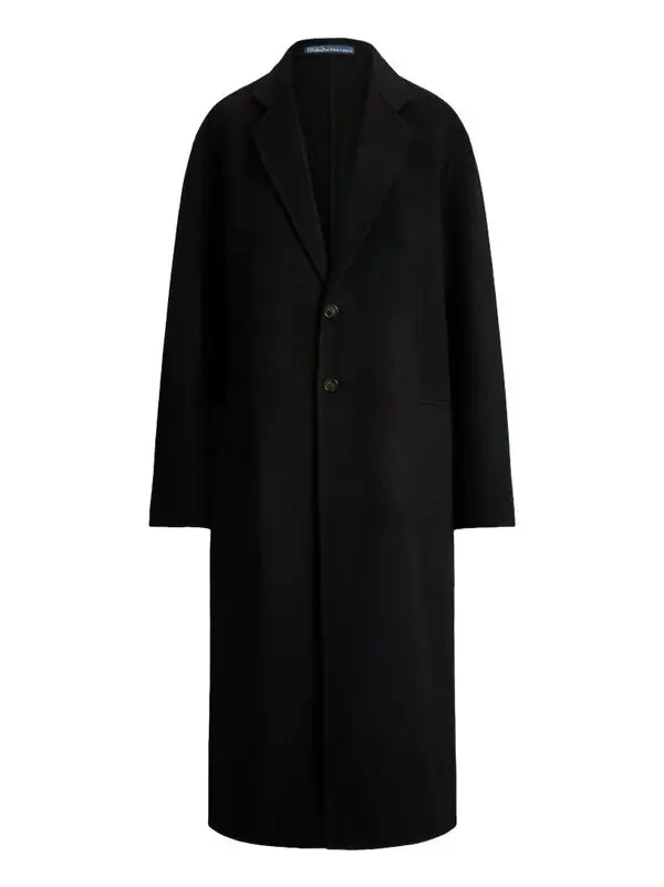 Polo Ralph Lauren Single-breasted Wool Coat - Black