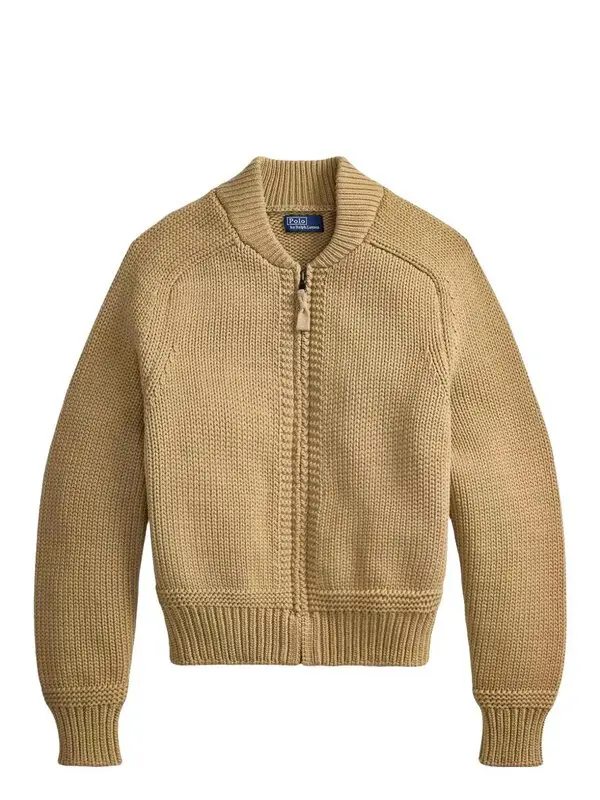 Polo Ralph Lauren Zip-up Sweater - Brown