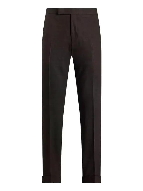 Polo Ralph Lauren Chester Pressed-crease Tailored Trousers - Brown
