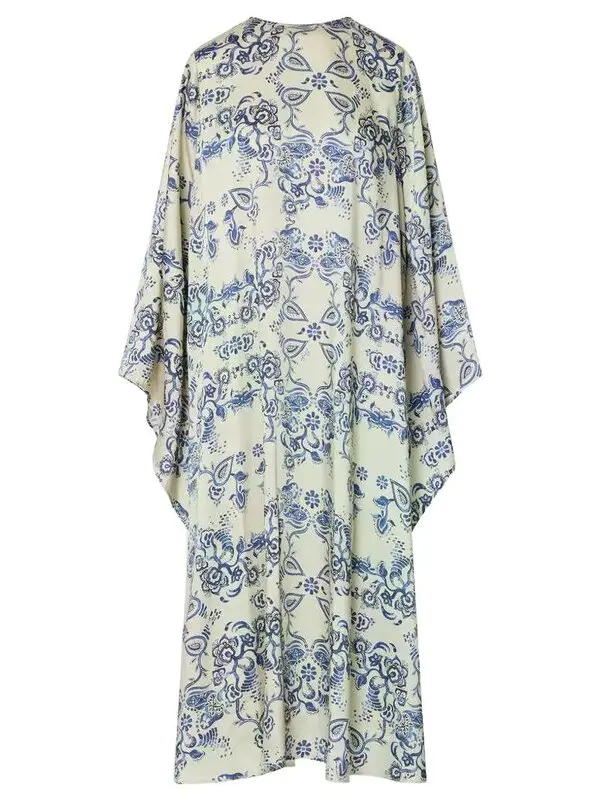 Liu Jo Scarf-print Maxi Dress - Neutrals