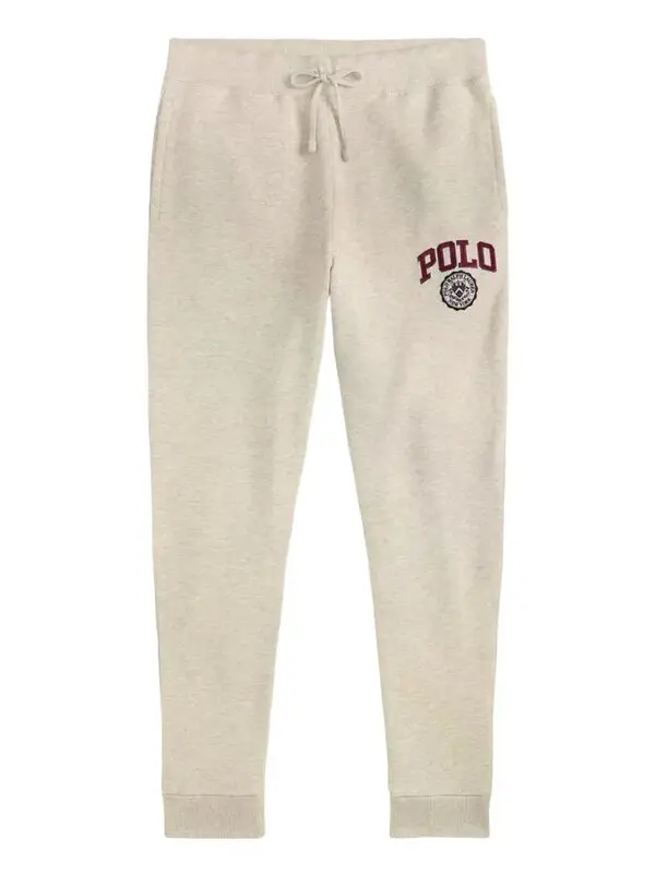 Polo Ralph Lauren Logo-patch Drawstring Track Pants - Neutrals