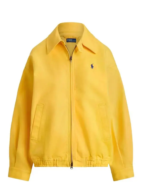 Polo Ralph Lauren Embroidered Pony Jacket - Yellow