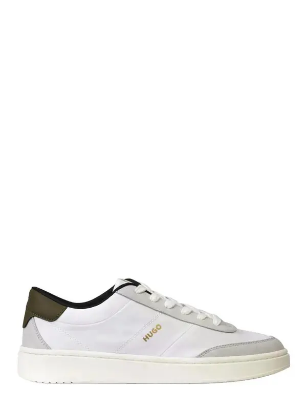 Hugo Logo Detail Sneakers - White