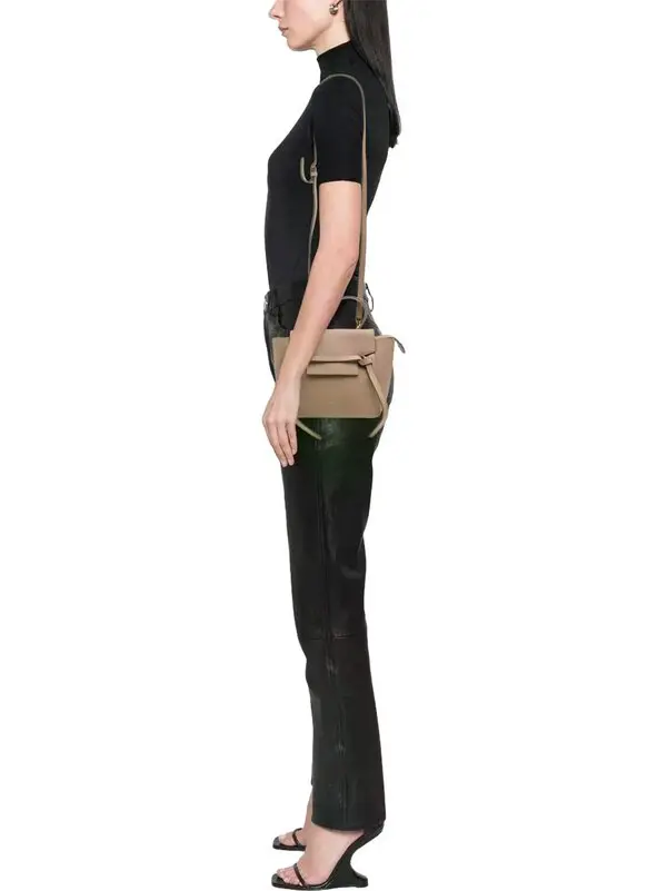 Celine Nano Grained Calfskin Belt Bag Satchel - Brown