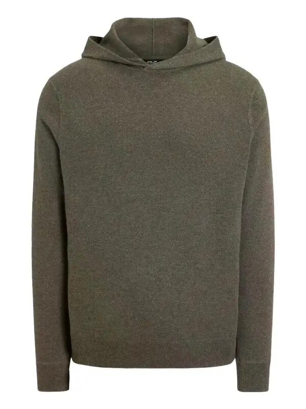 Rlx Ralph Lauren Cashmere Hooded Sweater - Green