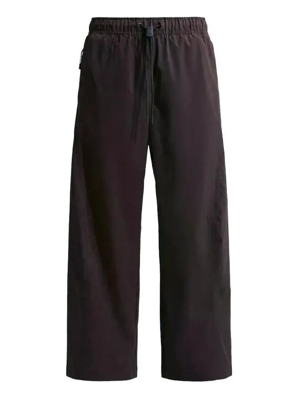 Nike Dri-fit Wide Leg Trousers - Brown