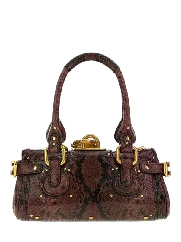 Chloé Small Paddington Tote Bag - Brown