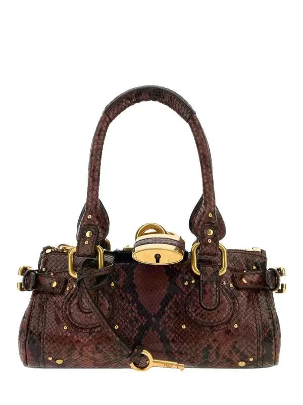 Chloé Small Paddington Tote Bag - Brown