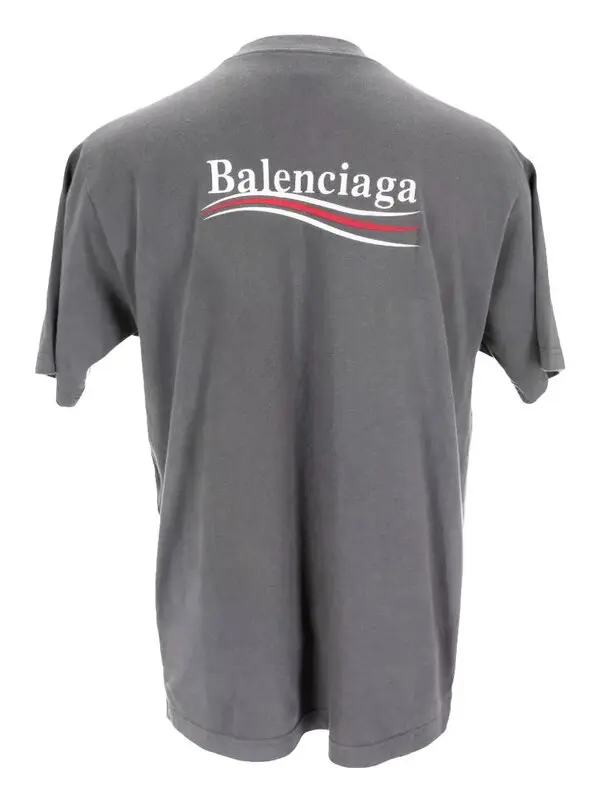 Balenciaga Political Campaign T-shirt - Grey