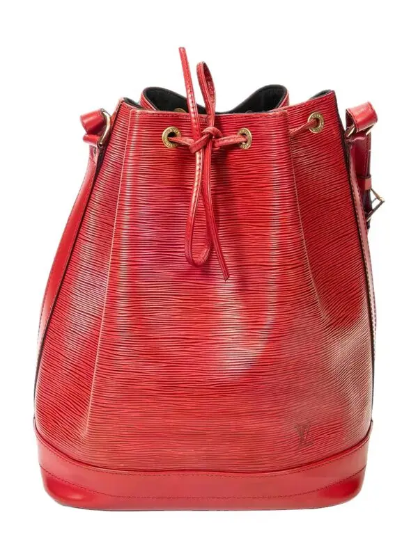 LOUIS VUITTON Epi Noe Gm Bucket Bag - Red