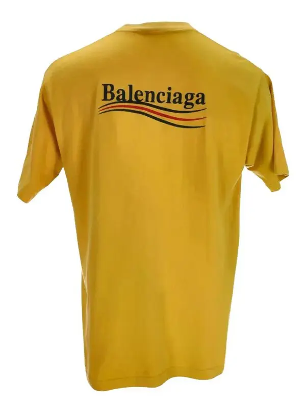 Balenciaga Political Campaign T-shirt - Yellow