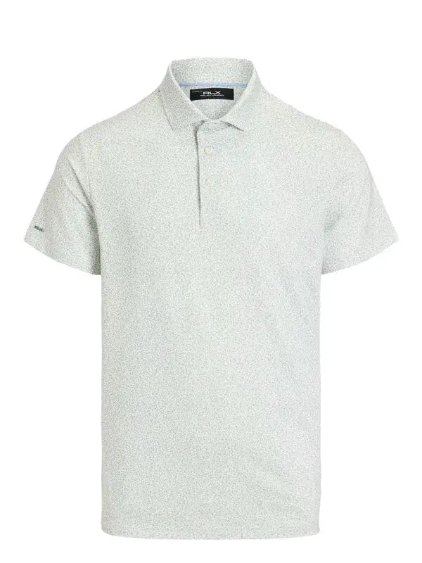 Rlx Ralph Lauren Leaf-print Polo Shirt - Green