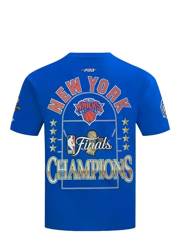 PRO STANDARD New York Knicks 2026 Nba Championship Short-sleeve T-shirt - Blue