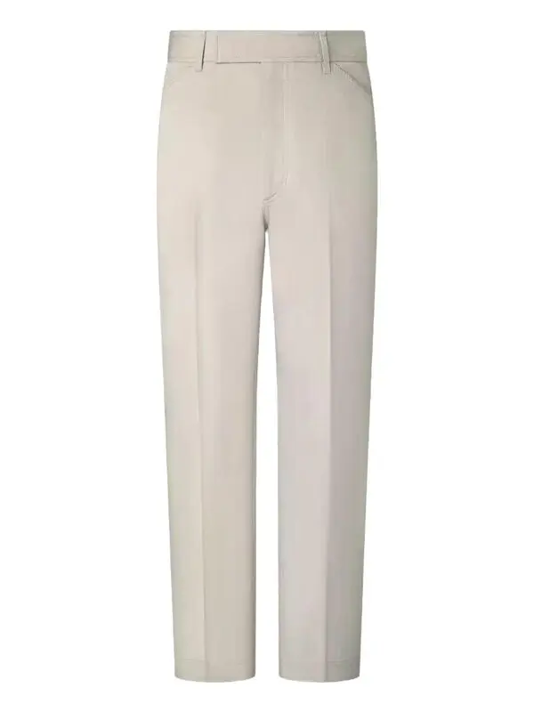 Thom Browne Tapered Chino Trousers - Neutrals