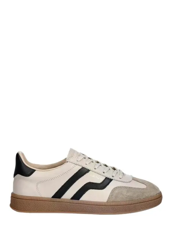 Gant Suede-panelled Lace-up Sneakers - Neutrals