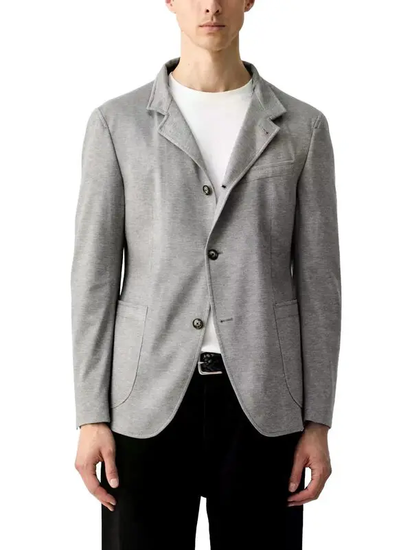 JOOP! Layered Single-breasted Blazer - Grey