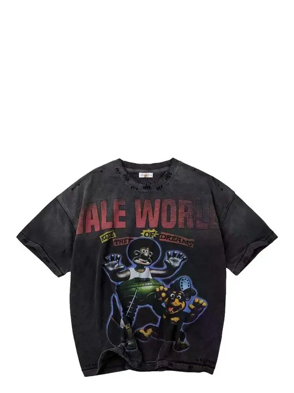 VALE FOREVER Graphic-print T-shirt - Black